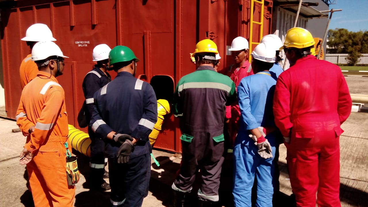 Confined Space Entry with SCBA Training at ATDC – ATDC Sendirian Berhad ...