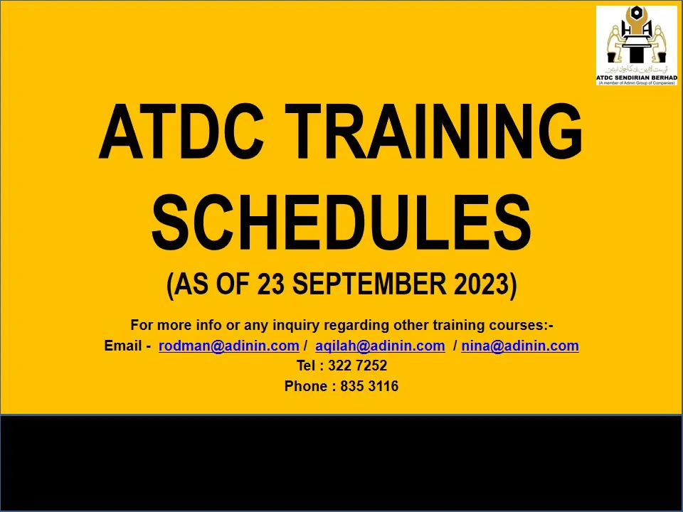 News & Update – ATDC Sendirian Berhad (A member of Adinin Group of Companies)